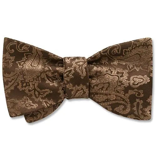 BEAU TIES OF VERMONT Dvorkin Silk Woven Bow Tie - Self-tie