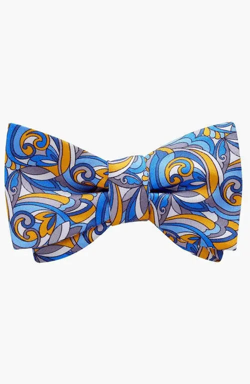 BEAU TIES OF VERMONT Turbinio Italian Silk Bow Tie - Freestyle