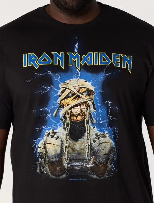 TRUE NATION BY DXL Big & Tall Iron Maiden Graphic Tee
