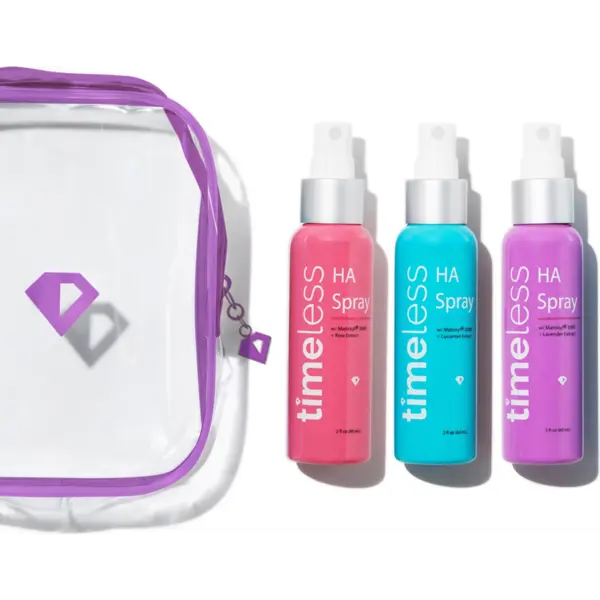 TIMELESS SKIN CARE Mini Hydrating Peptide Spray Fall Set - Purple