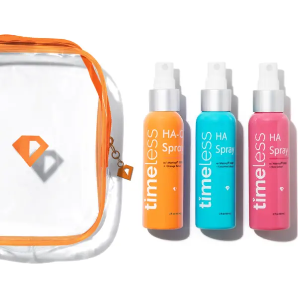 TIMELESS SKIN CARE Mini Hydrating Peptide Spray Summer Set - Orange
