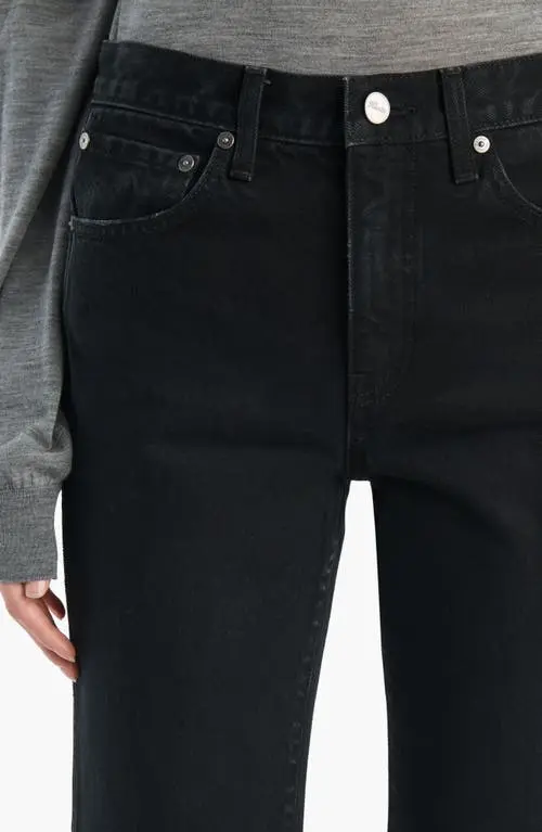 Khaite Clara Crop Flare Leg Jeans - Prescott