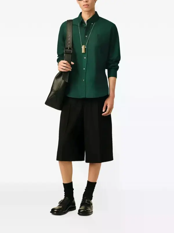 AMI Paris Cotton Shirt With De Coeur