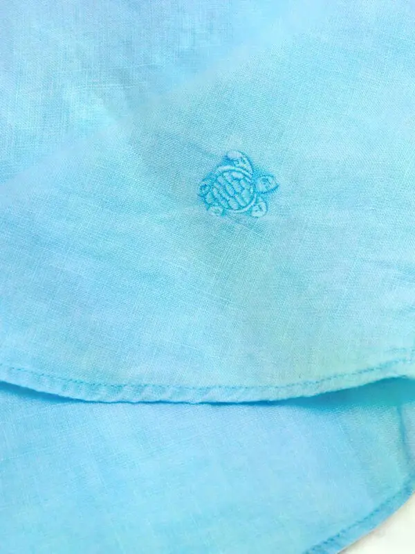 Vilebrequin Short-sleeve Linen Shirt