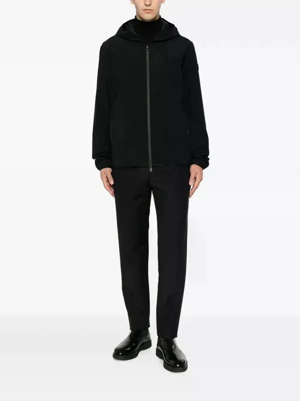 Moncler Hooded Zip-up Jacket