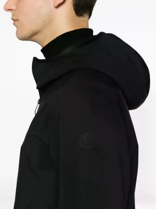 Moncler Hooded Zip-up Jacket