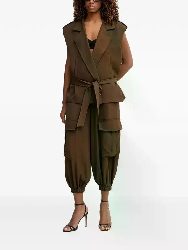 HAVEONE Elasticated-cuff Cargo Pants