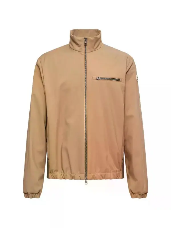 Moncler Fourioun Cotton Blend Short Jacket - Neutrals