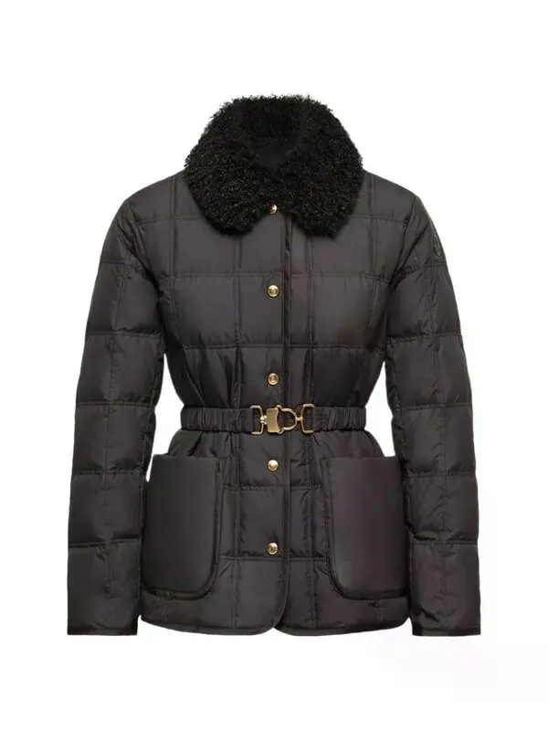 Moncler Cygnes Short Down Jacket - Black