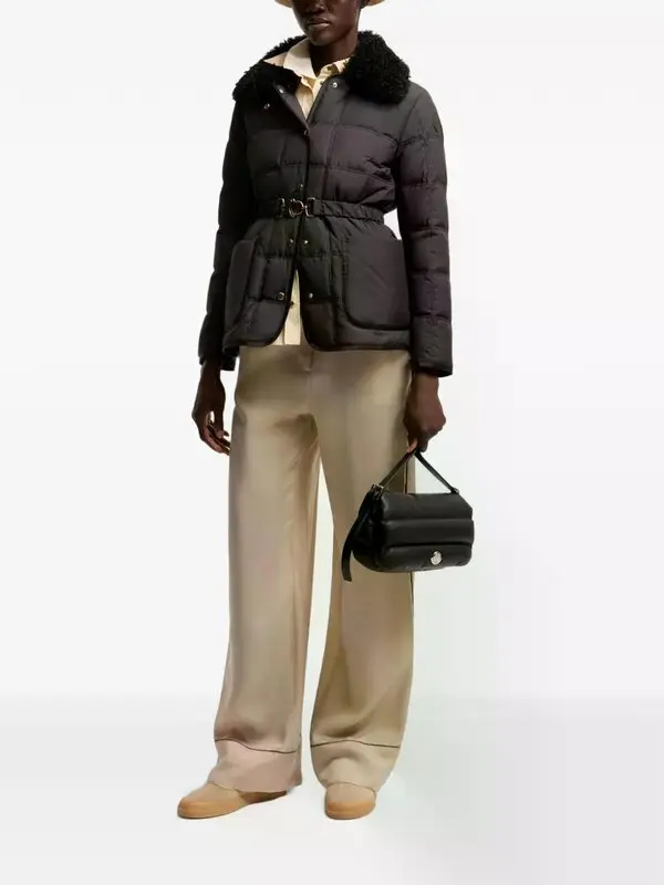 Moncler Cygnes Short Down Jacket - Black