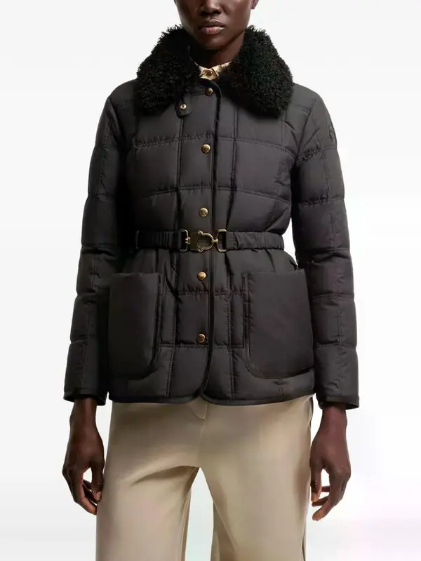 Moncler Cygnes Short Down Jacket - Black