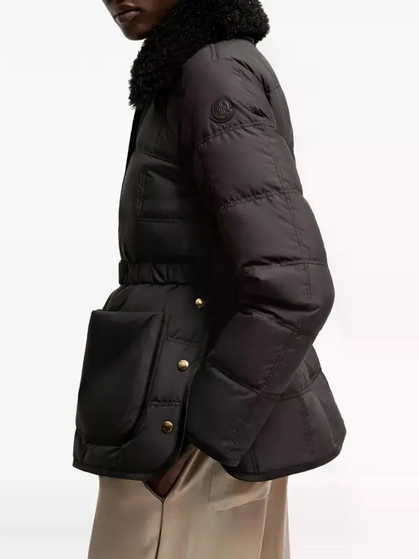Moncler Cygnes Short Down Jacket - Black
