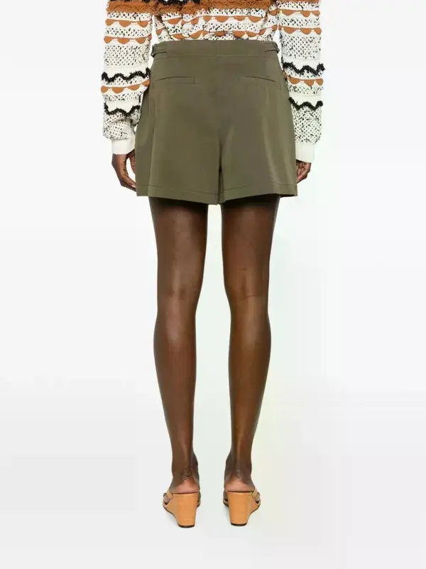 Ulla Johnson Pleated Pocket Shorts