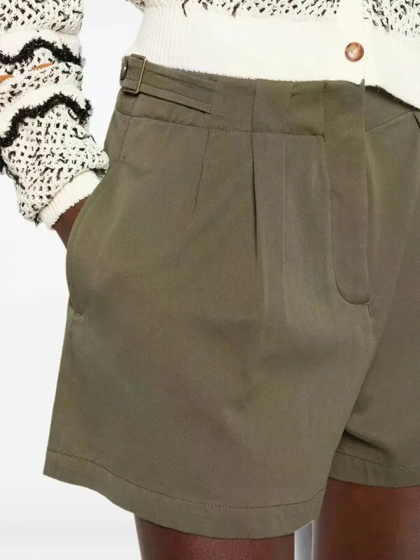 Ulla Johnson Pleated Pocket Shorts