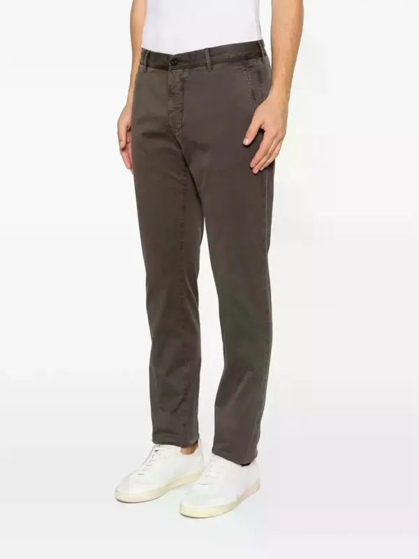 Incotex Belt Loops Tapered Leg Trousers