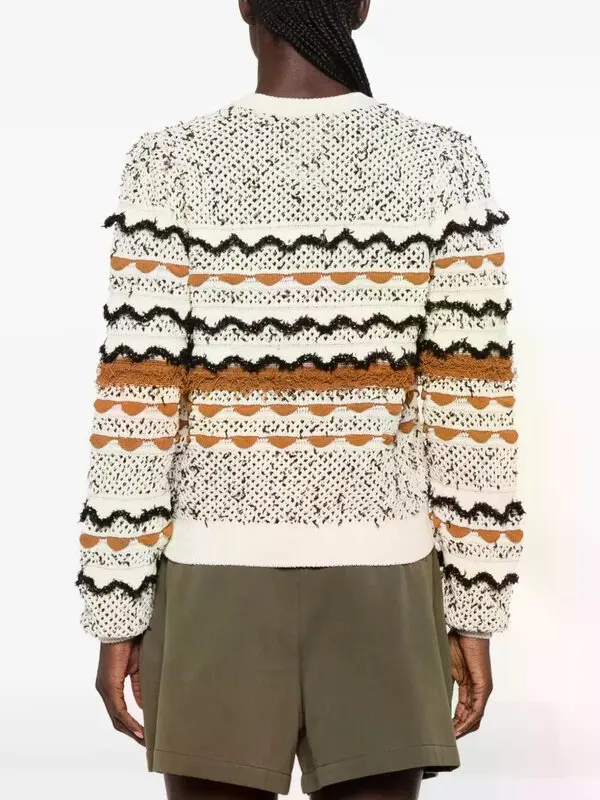 Ulla Johnson Cecilia Fringed Cardigan