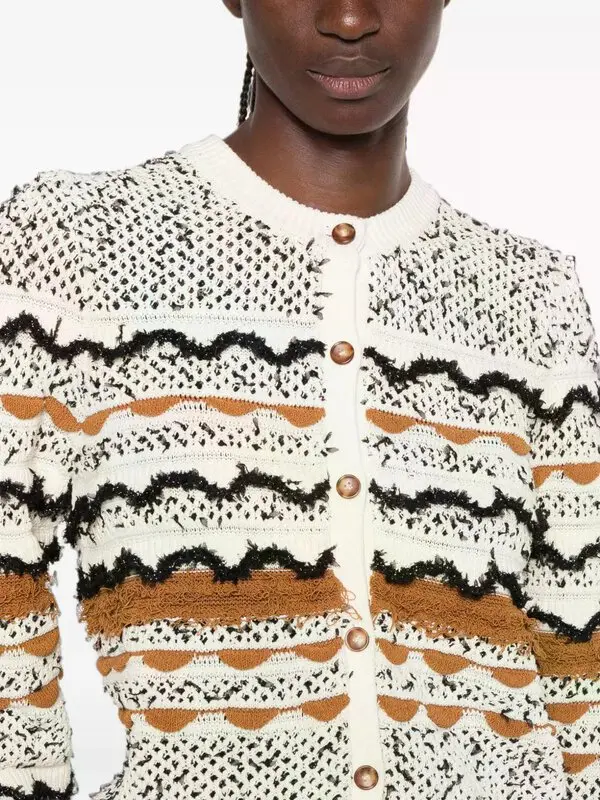 Ulla Johnson Cecilia Fringed Cardigan