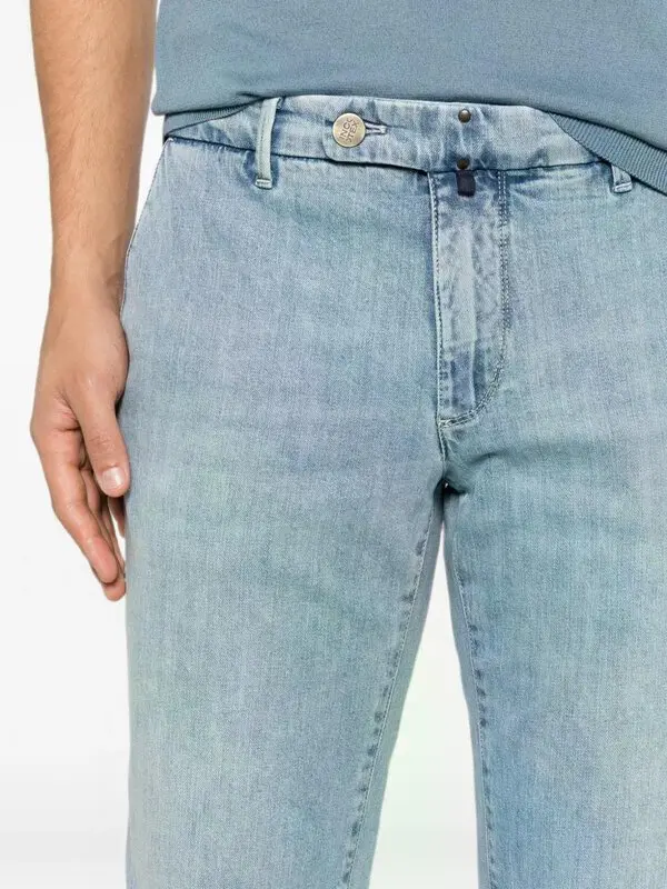 Incotex Faded Effect Jeans