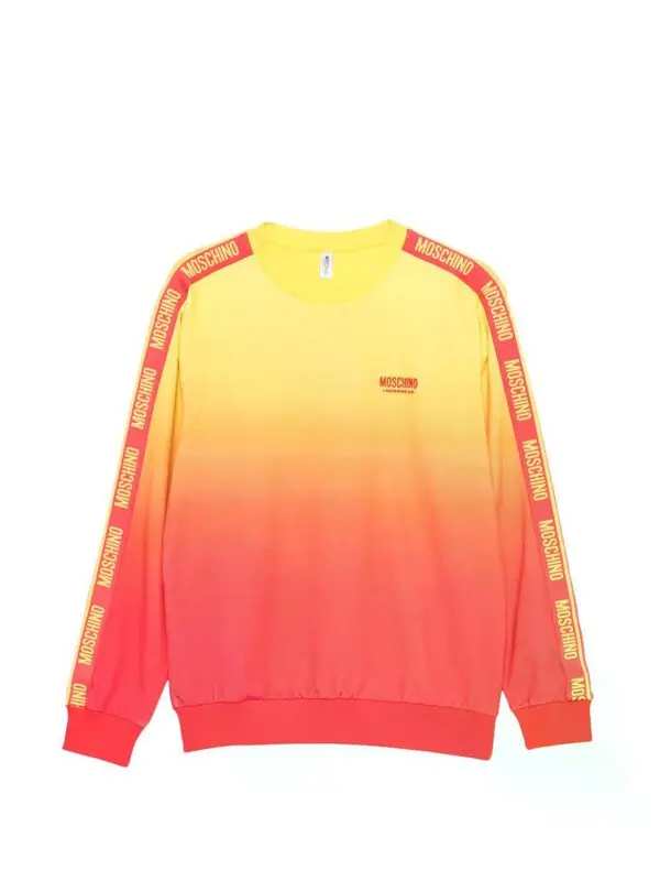 Moschino Tape Gradient Effect Sweatshirt