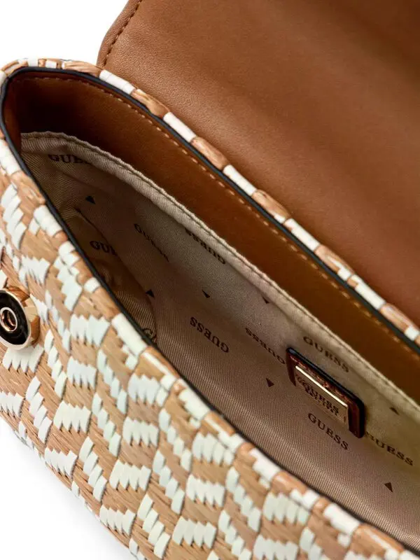 Guess Tessi Woven Chevron Tote Bag