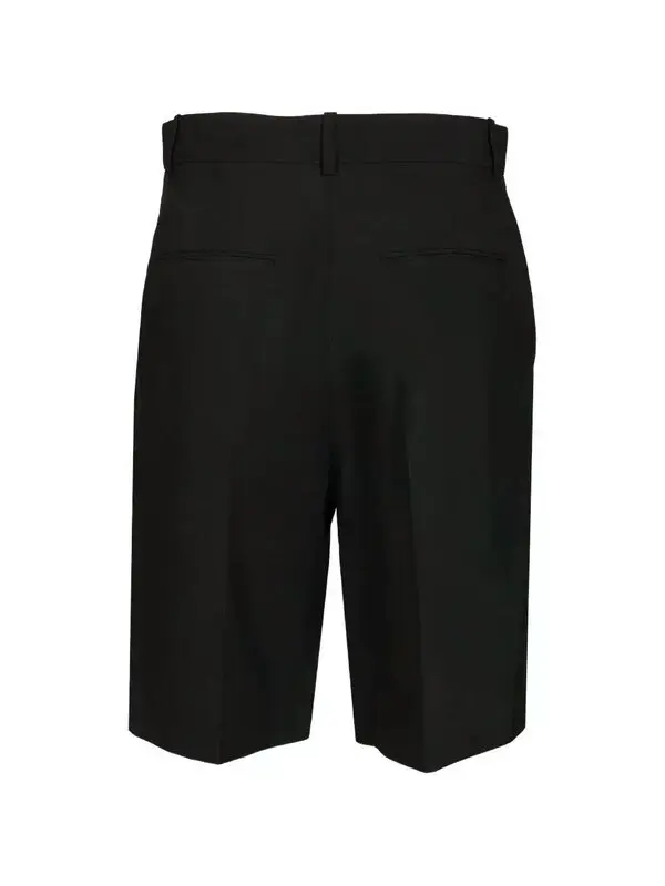 Khaite Auggie Virgin-wool Shorts