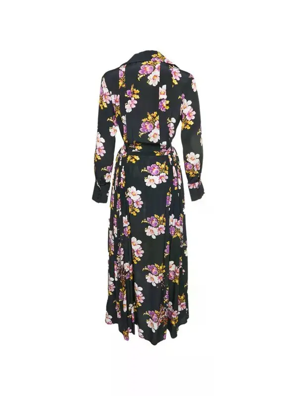 Zadig&Voltaire Defile Floral-print Midi Dress