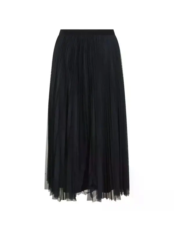 Fabiana Filippi Pleated Tulle Skirt - Blue