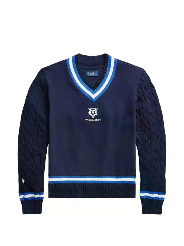 Polo Ralph Lauren Wimbledon Cable-knit Sweater