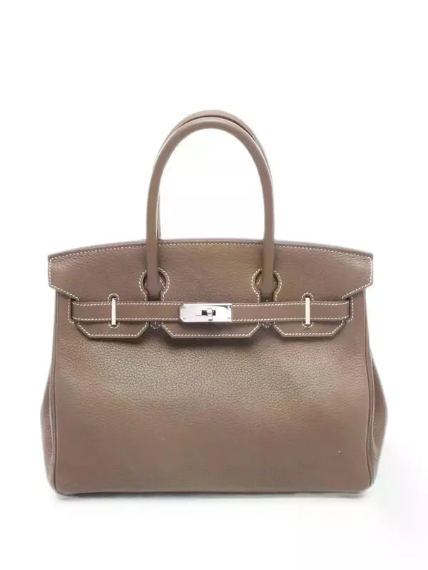 Hermès Birkin 30 Leather Tote Bag - Brown