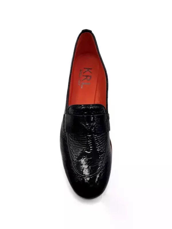 KROLL Patent Finish Loafers