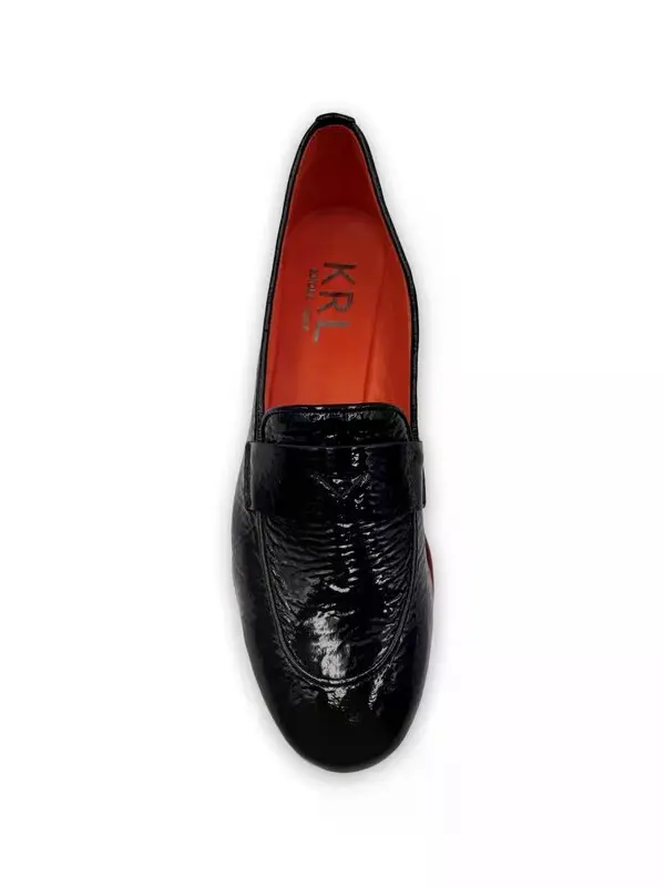KROLL Patent Finish Loafers