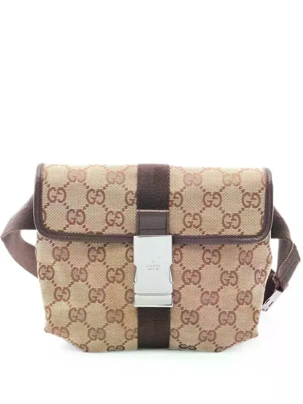Gucci Gg Canvas Belt Bag