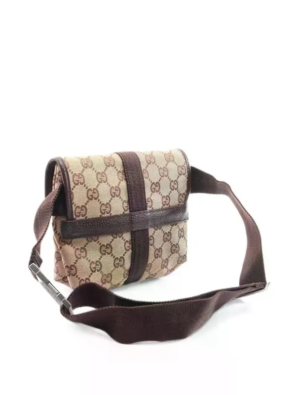 Gucci Gg Canvas Belt Bag - Neutrals