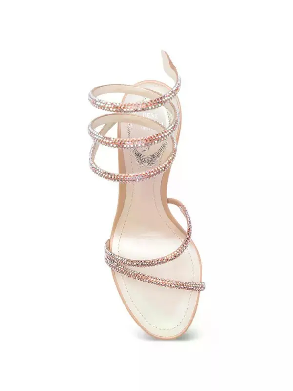 Rene Caovilla Cleo Crystal-embellished Sandals