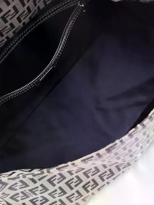 Fendi Zucchino Mamma Baguette Shoulder Bag