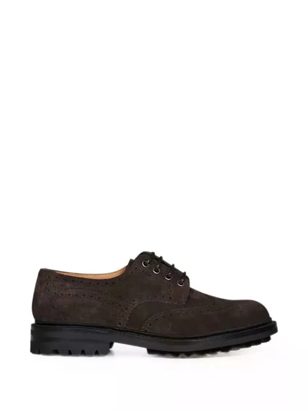 Church's Longwing Brogue Suede Shoes