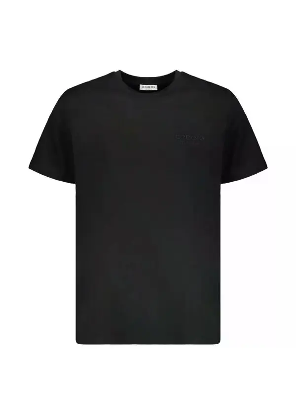 Iceberg Logo-embroidered Cotton T-shirt