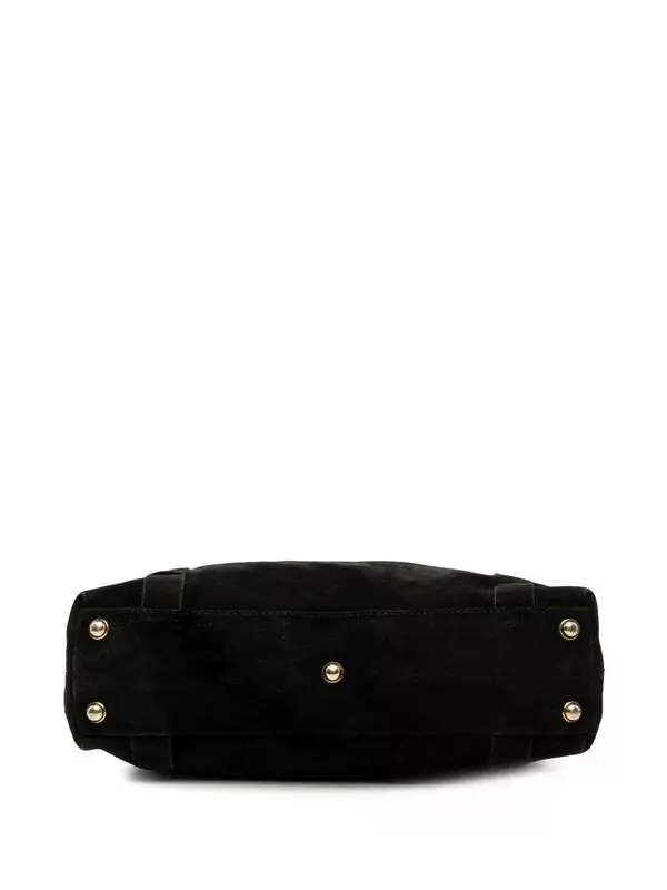 Bottega Veneta Suede Tassel Shoulder Bag