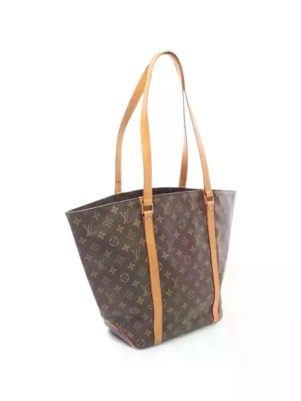 LOUIS VUITTON Monogram Sac Shopping Shoulder Bag - Brown
