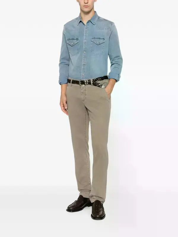 Jacob Cohen Bobby Logo-patch Trousers