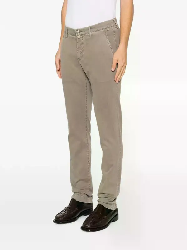Jacob Cohen Bobby Logo-patch Trousers