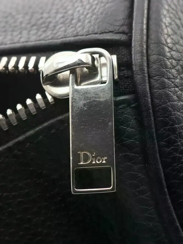 Dior Leather Atelier Roller Crossbody Bag - Black