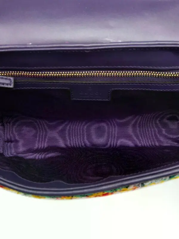 Gucci Gg Marmont Tweed Shoulder Bag
