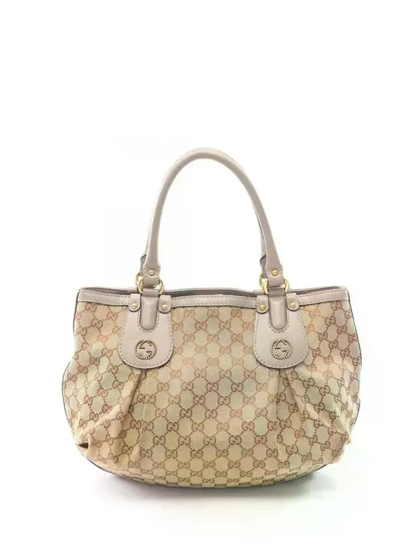 Gucci Gg Canvas Tote Bag - Neutrals