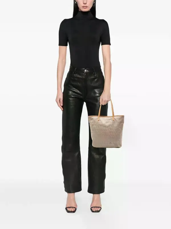 Fendi 2000-2010 Zucchino Canvas Tote Bag
