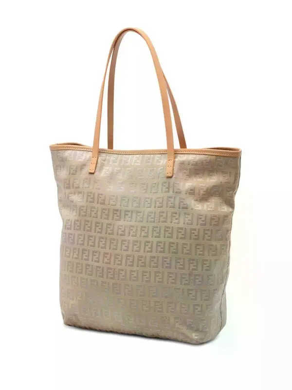 Fendi 2000-2010 Zucchino Canvas Tote Bag