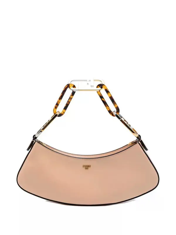 Fendi O Lock Swing Satchel - Pink