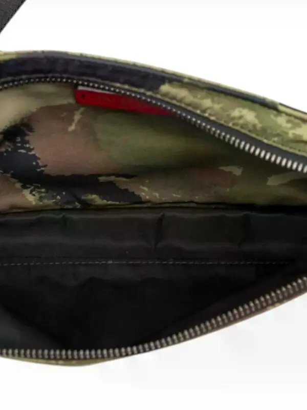 Valentino Garavani Rockstud Camouflage Belt Bag - Green