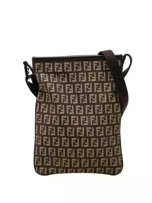 Fendi Zucchino Canvas Crossbody Bag