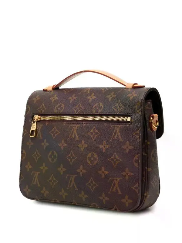 LOUIS VUITTON Monogram Pochette Metis Satchel